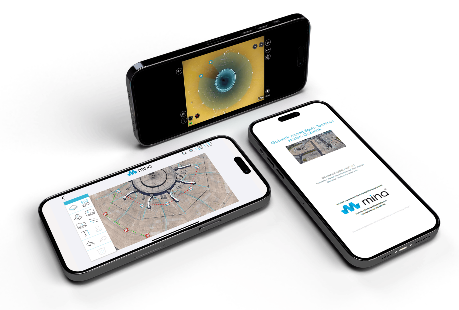 Mina: Ultimate Innovation for Accurate Drainage Surveys